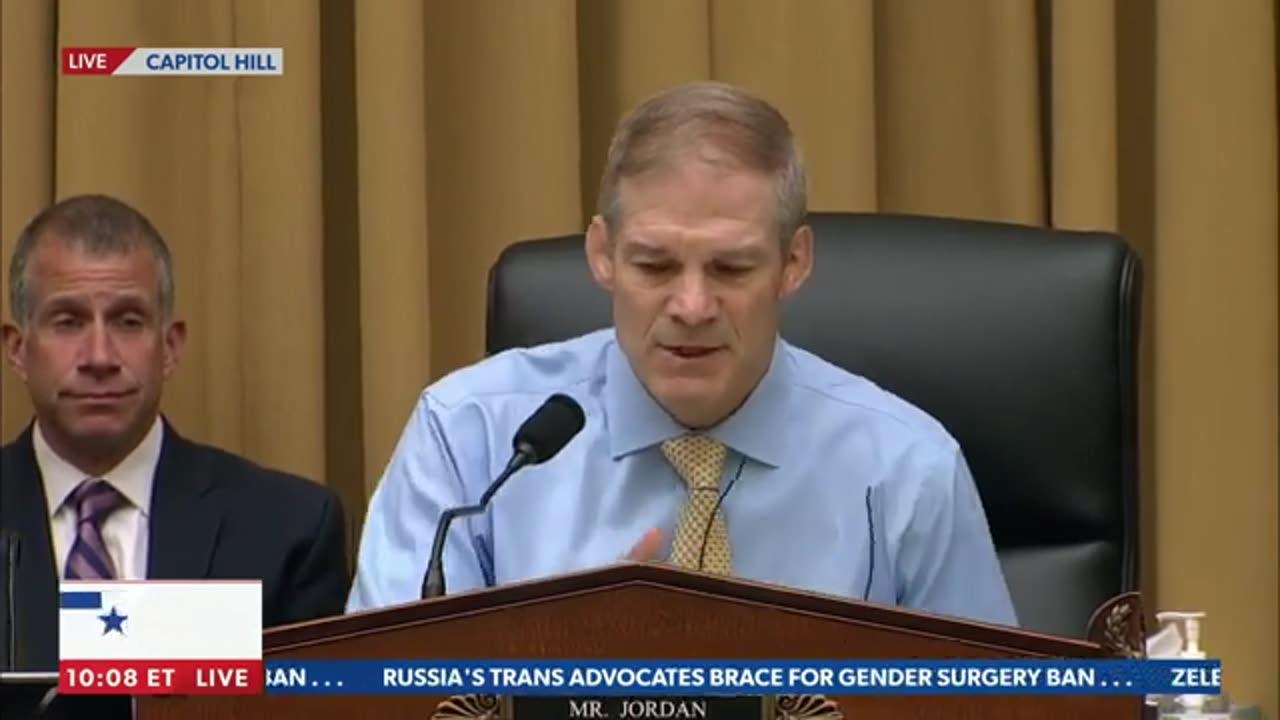 JIM JORDAN>>> STOP THE WEAPONIZATION OF - One News Page VIDEO