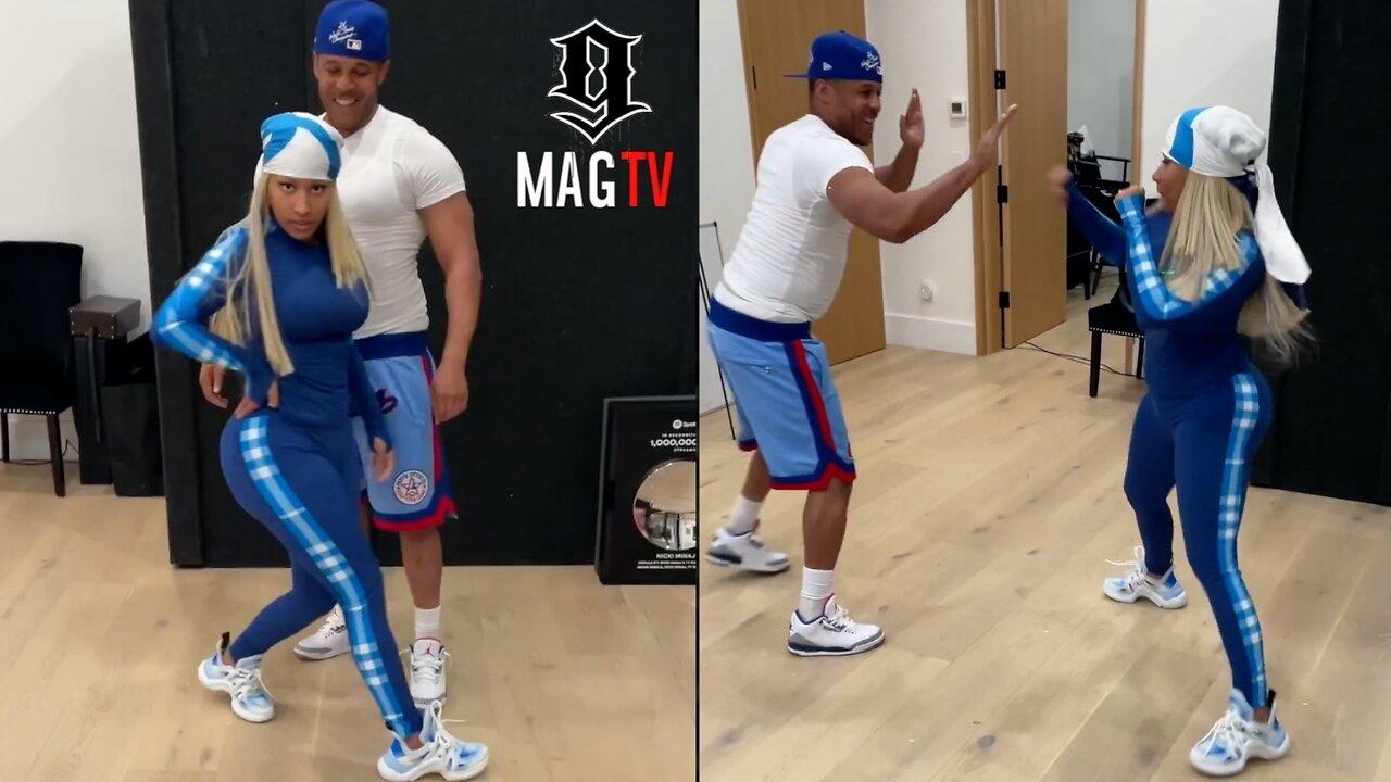 Nicki Minaj Spars Wit Husband Kenneth Petty In - One News Page VIDEO