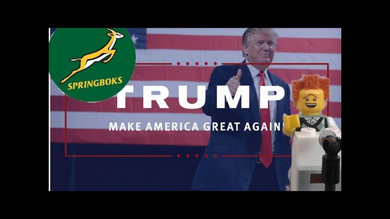 Donald Trump congratulates the Springboks - One News Page VIDEO