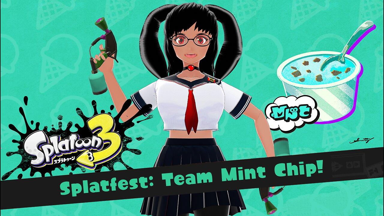 [Splatoon 3 (Splatfest)] Team Mint Chip has NO - One News Page VIDEO