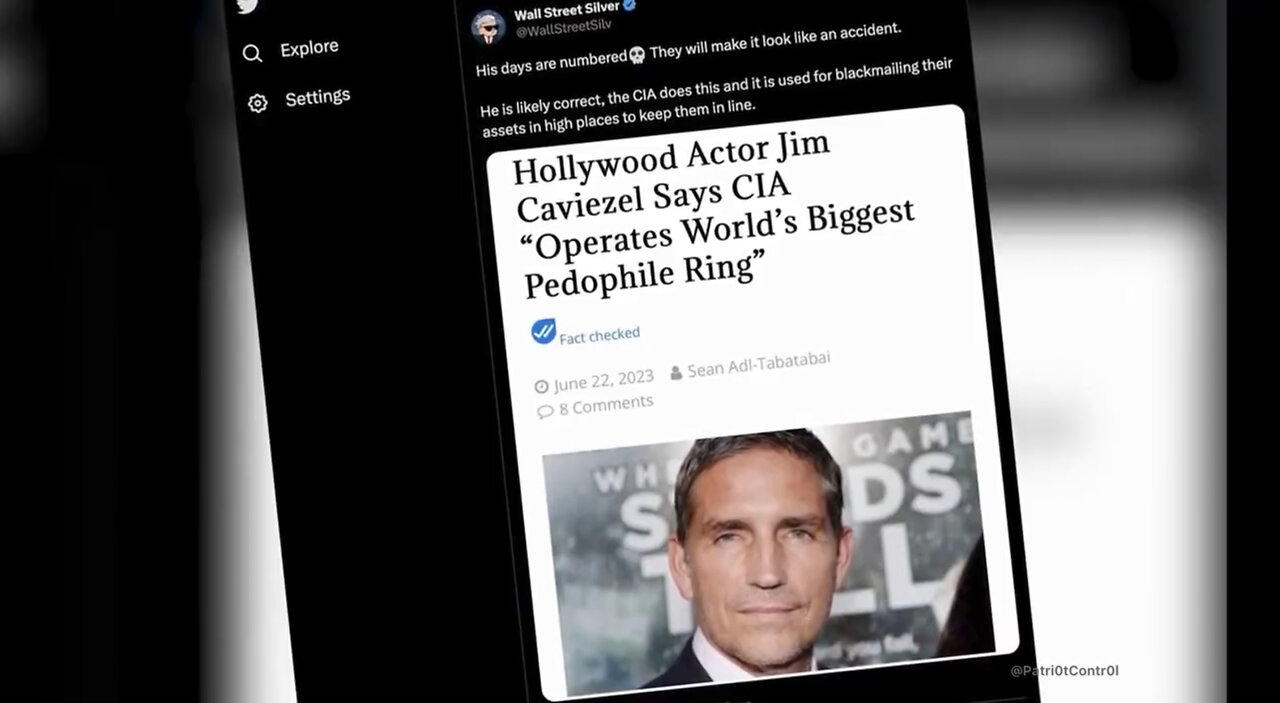 Jim Caviezel responds to a tweet saying his days - One News Page VIDEO