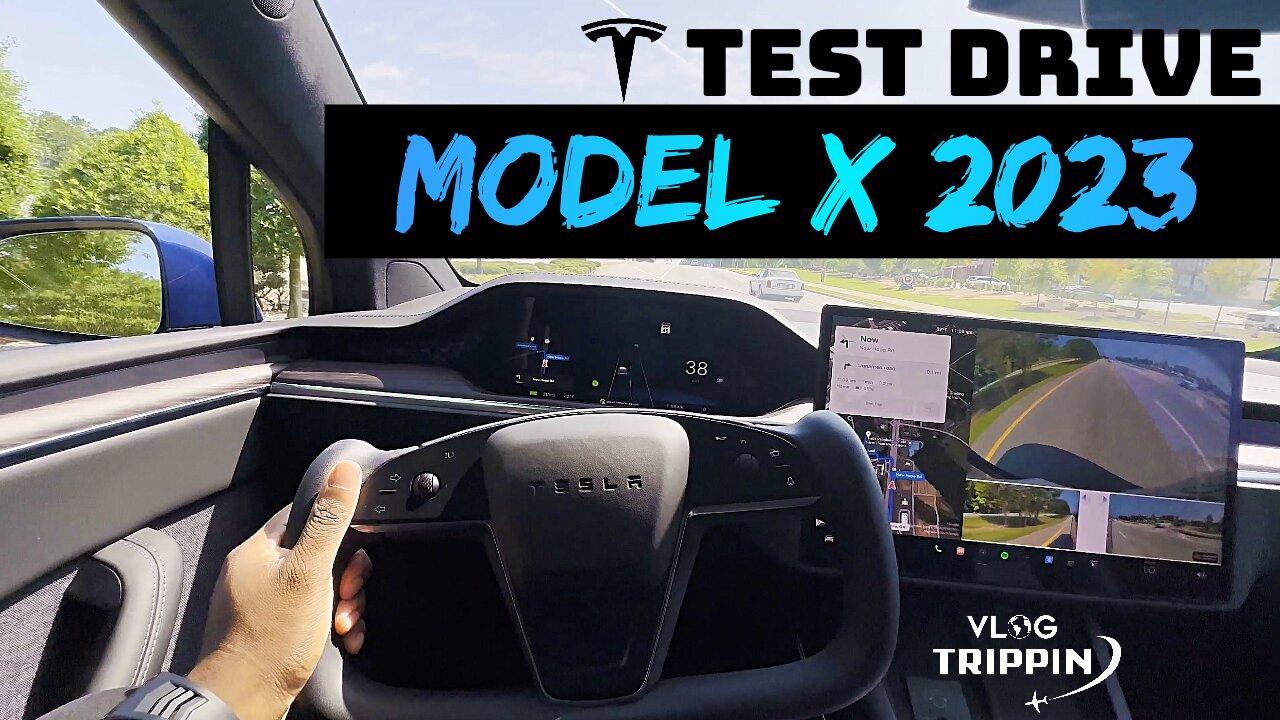 2023 Tesla Model X Test Drive And POV Review 4K - One News Page VIDEO
