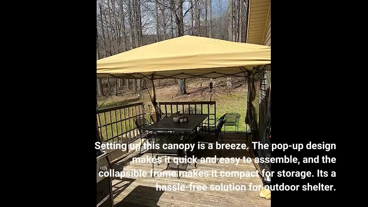 Buyer Feedback: ABCCANOPY Durable Easy Pop up - One News Page VIDEO