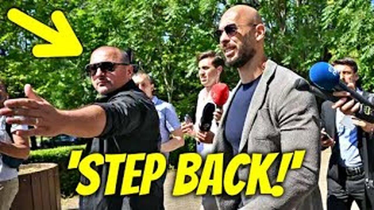 Andrew Tate SCARED In Public (New Video) - One News Page VIDEO