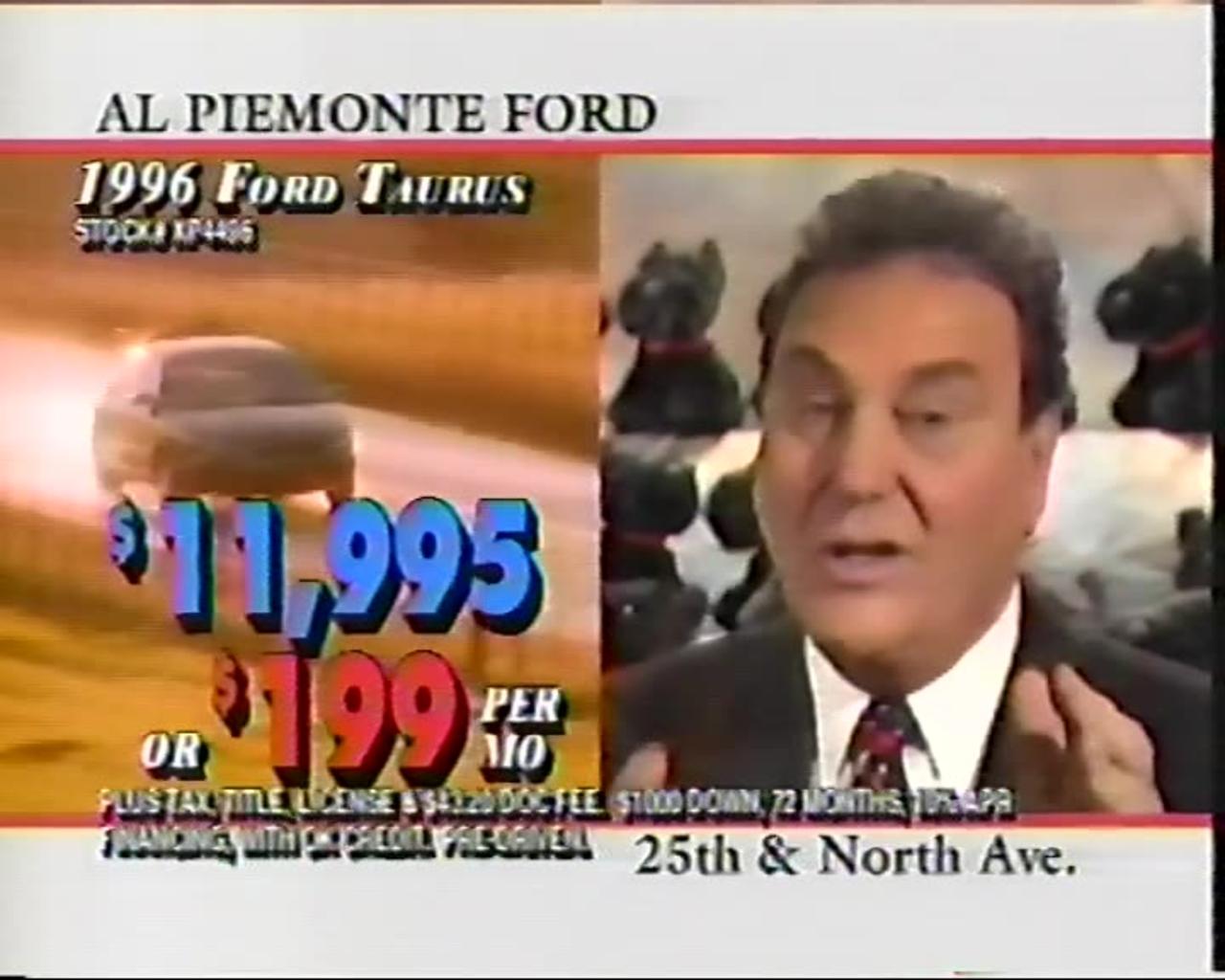 January 1997 - Al Piemonte Ford - One News Page VIDEO