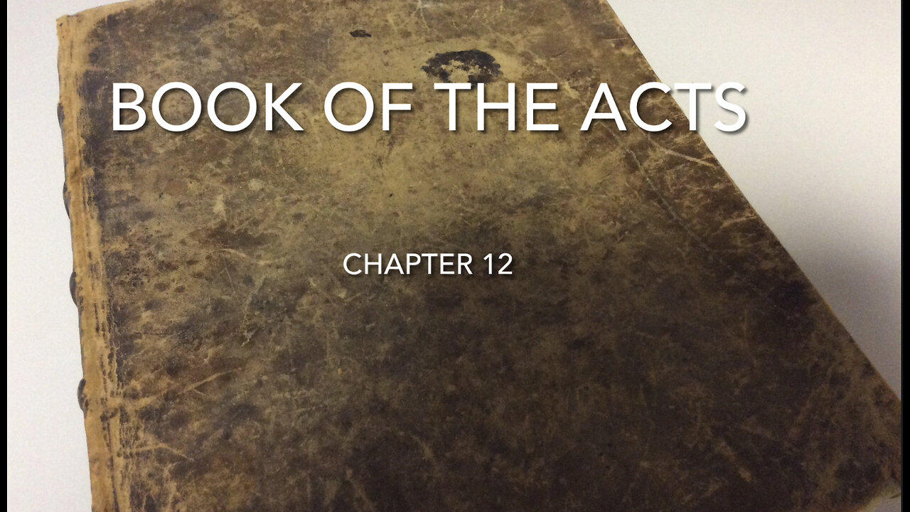 The Book Of The Acts (Chapter 12) - One News Page VIDEO