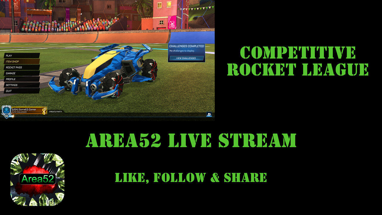 More Competitive Rocket League Live Stream - One News Page VIDEO
