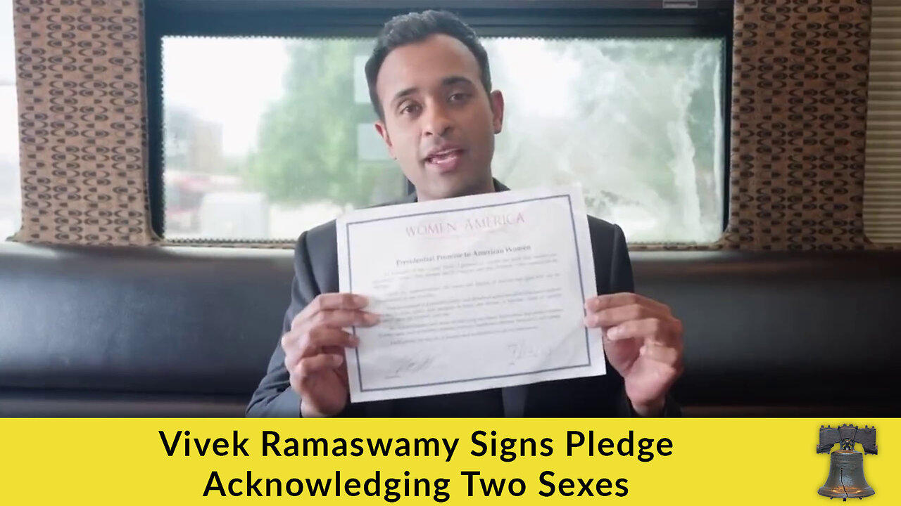 Vivek Ramaswamy Signs Pledge Acknowledging Two - One News Page VIDEO
