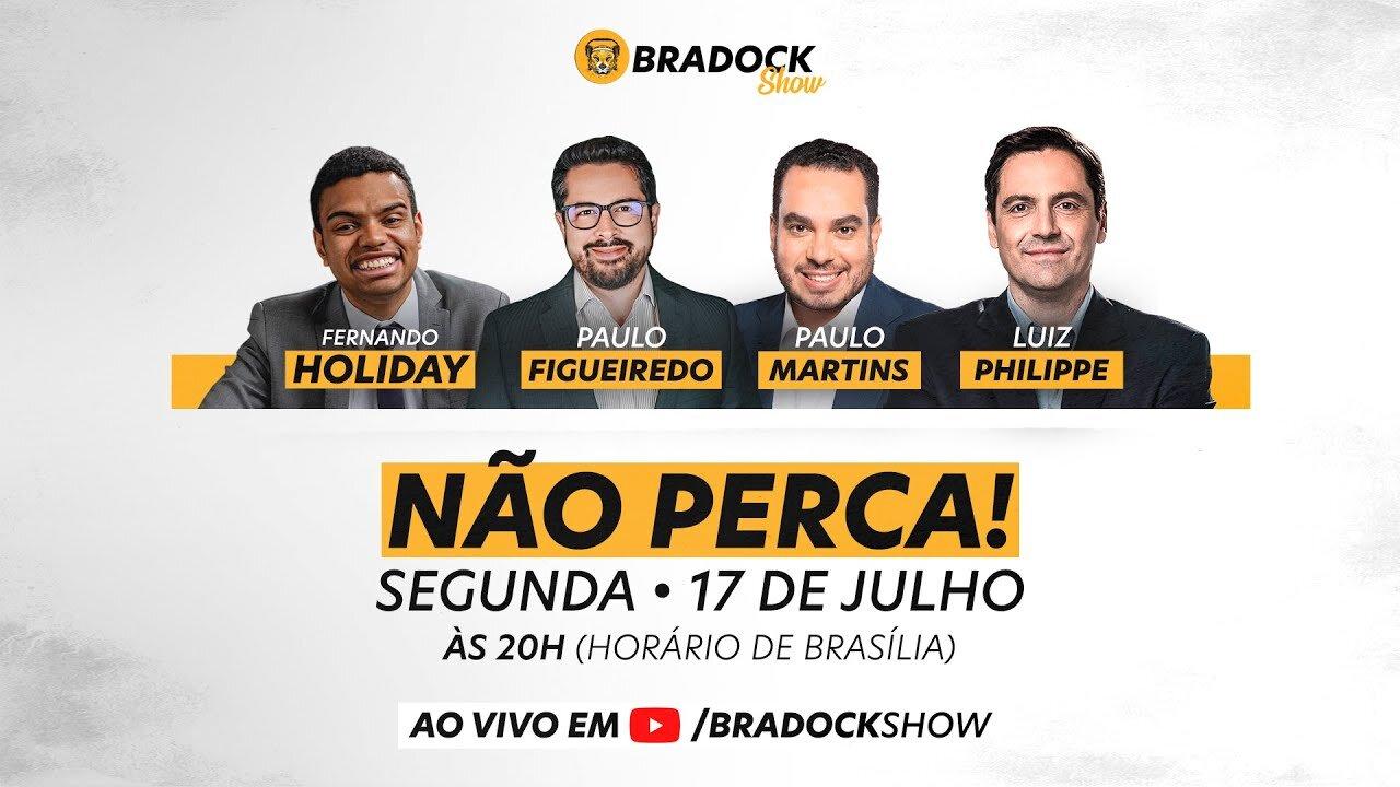 Bradock Show - 17/07/23 - Paulo Figueiredo, Luiz - One News Page VIDEO