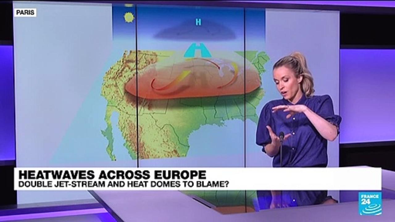 Heatwaves across Europe: Double jet-stream and - One News Page VIDEO
