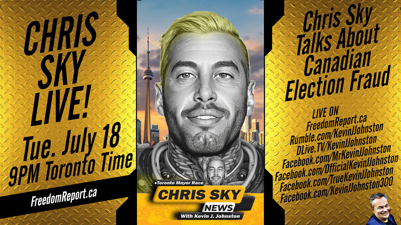 Chris Sky The Real Mayor of Toronto Talks About - One News Page VIDEO