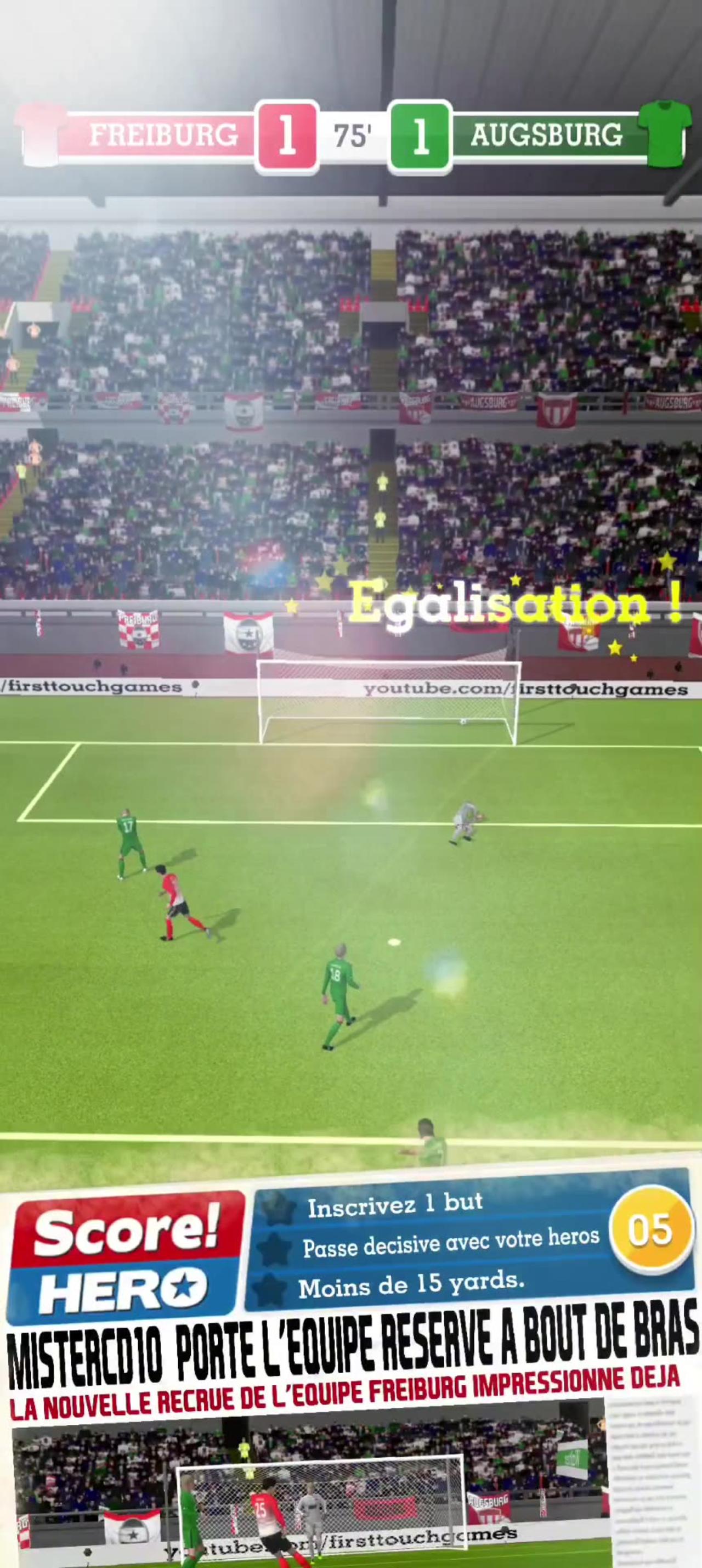 Score! Hero Level 5-6 - One News Page VIDEO