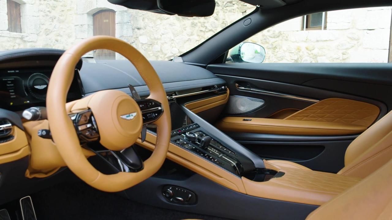 The new Aston Martin DB12 Interior Design - One News Page VIDEO