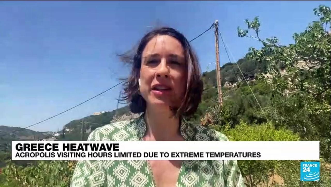 Major fire near Athens contained but heat wave - One News Page VIDEO