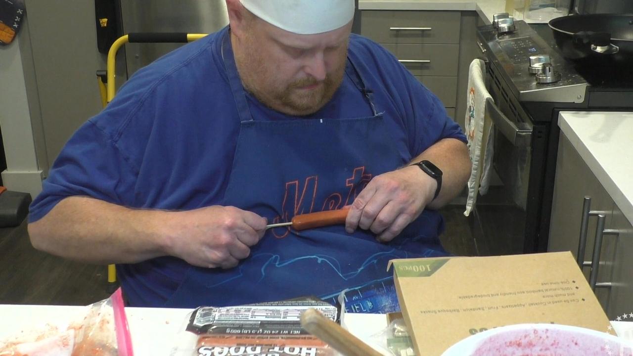 Tank Cooks Flamin' Hot Cheetos Korean Corn Dog - One News Page VIDEO