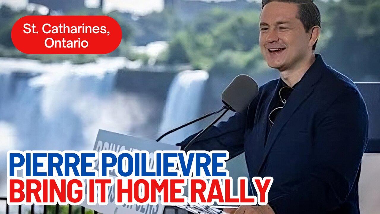 Poilievre Rally: ‘Bring It Home' In London Sparks Protests Amid ...