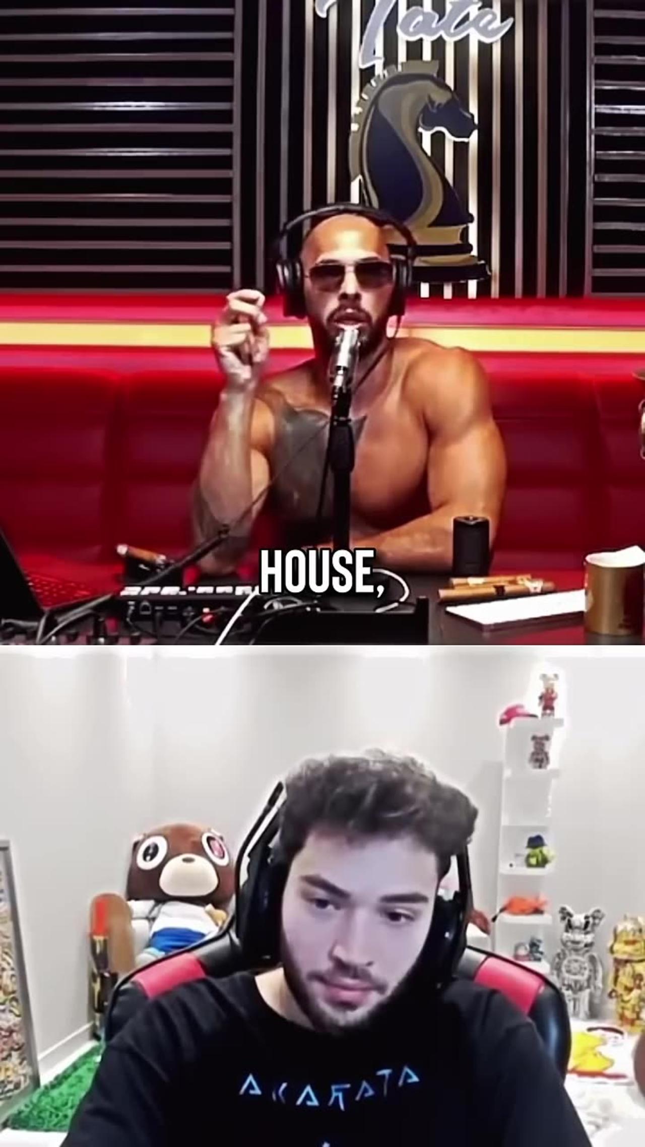 Andrew Tate Cuts Off Adin Ross After This - One News Page VIDEO