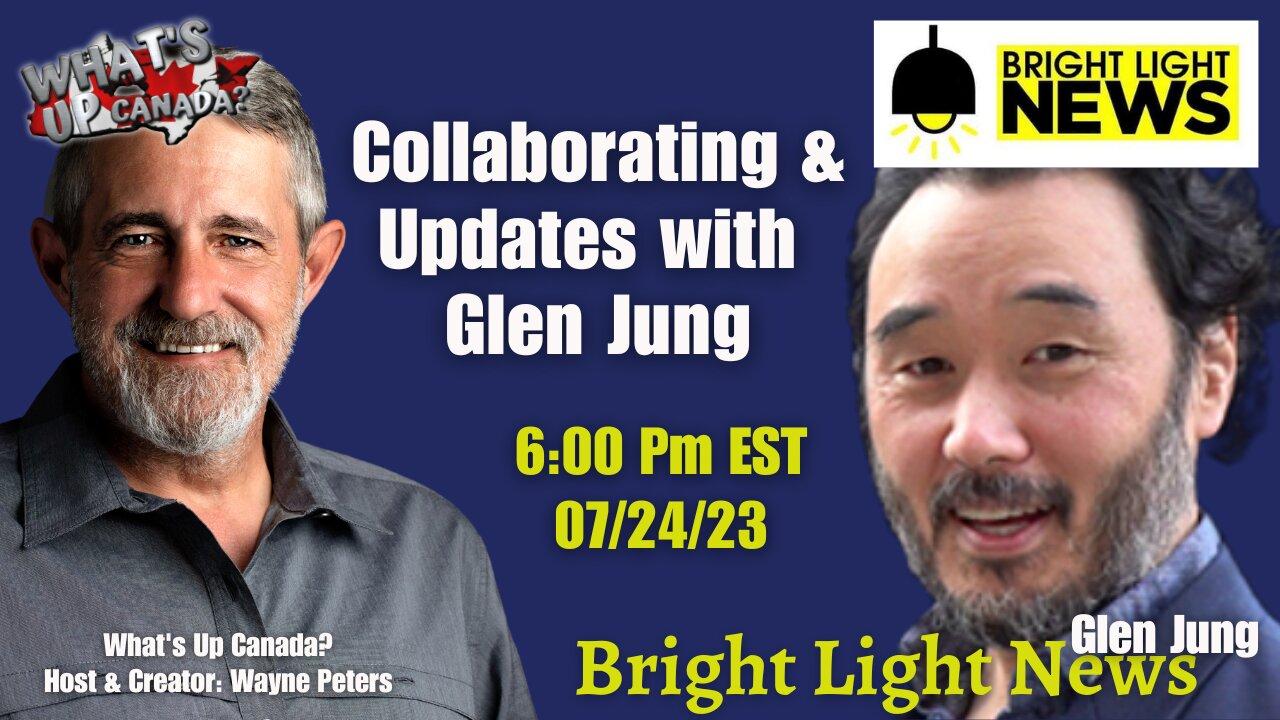 Collaborating and Updates with Glen at Bright - One News Page VIDEO