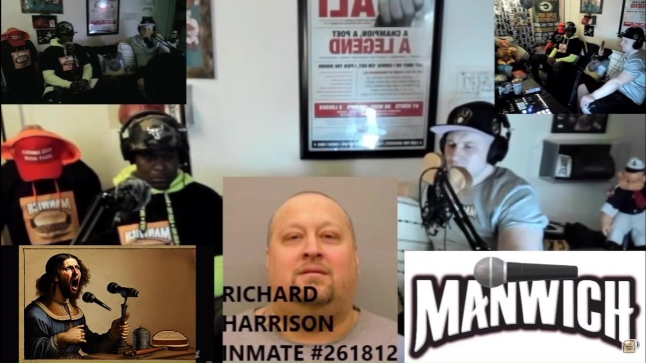 The Manwich Show [HELP RICHARD HARRISON SEEK - One News Page VIDEO