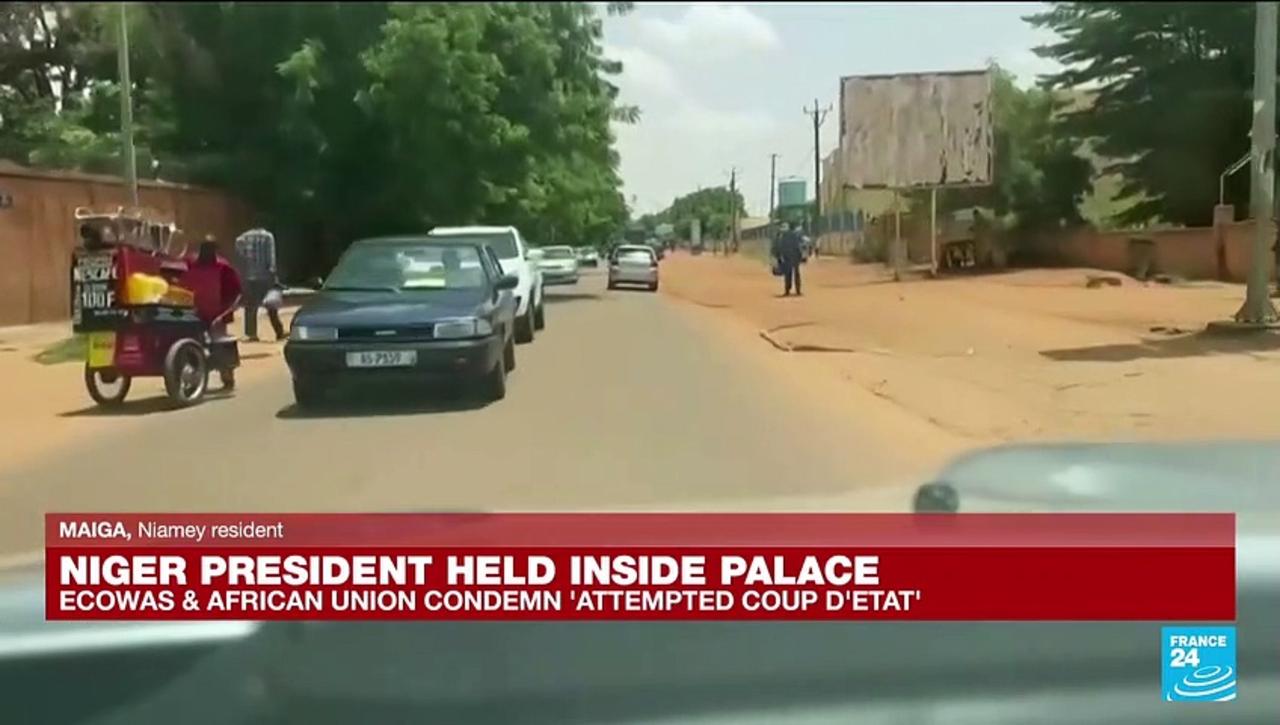 Niger President held inside palace: Niamey - One News Page VIDEO