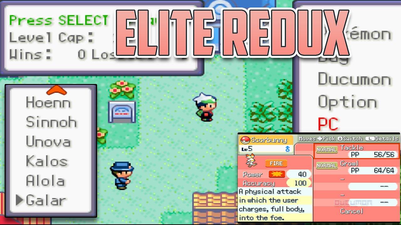Pokemon Elite Redux - GBA Hack ROM Unique - One News Page VIDEO