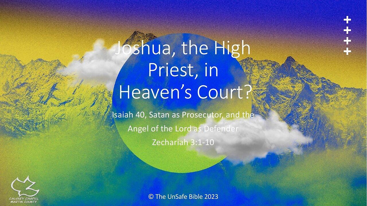 Zechariah 3:1-10 Joshua, the High Priest, in - One News Page VIDEO