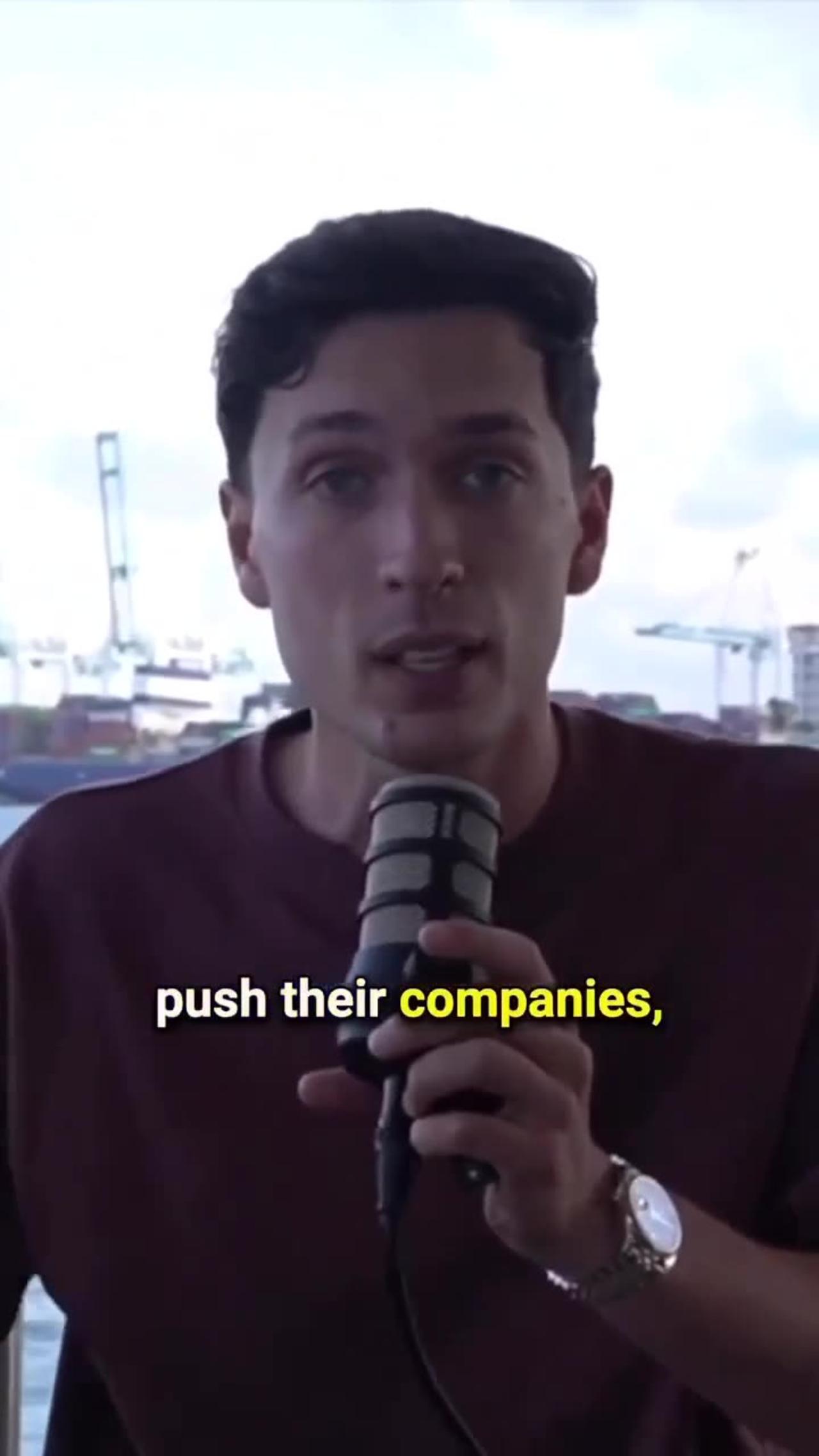 You must be aware of who is contributing to your - One News Page VIDEO