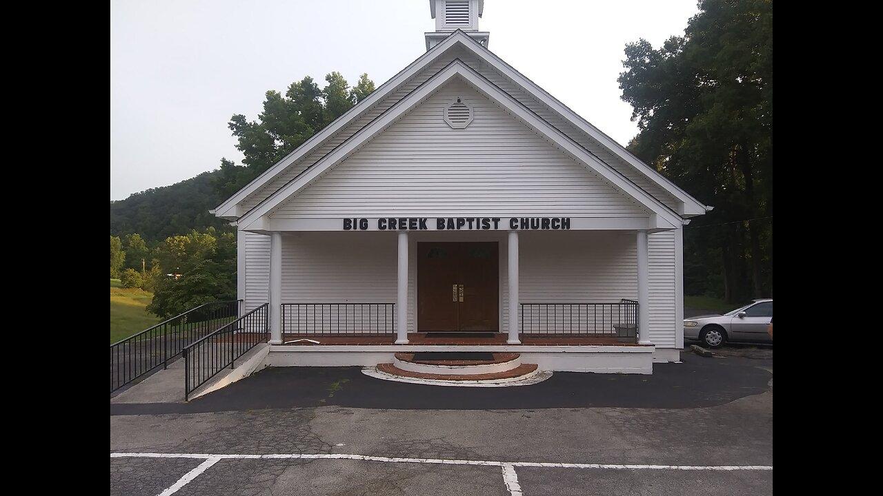 Big Creek Baptist Church Sunday School 7-30-23 - One News Page VIDEO
