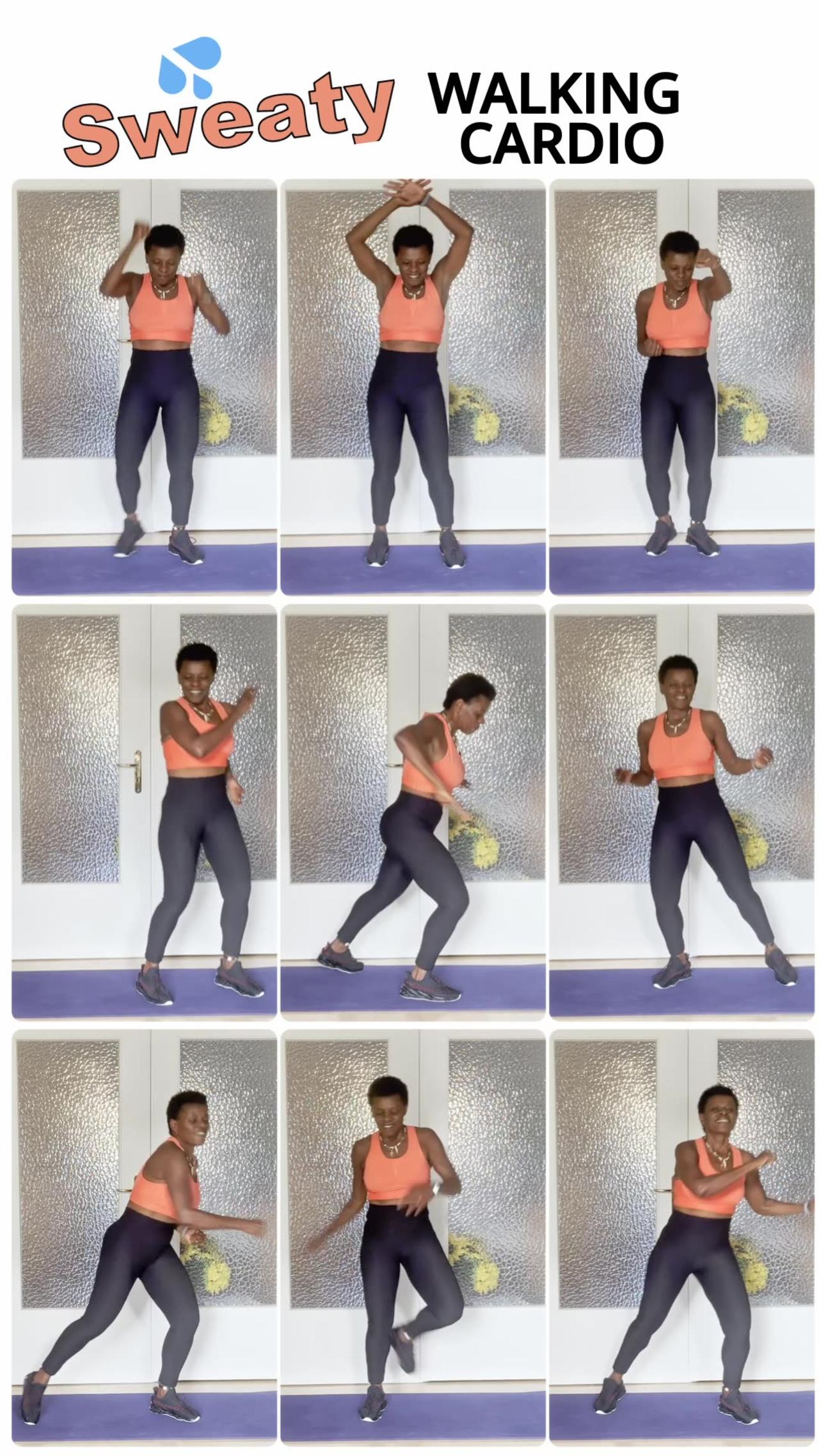 🔥5000 STEPS WALKING DANCE CARDIO AEROBICS FOR - One News Page VIDEO