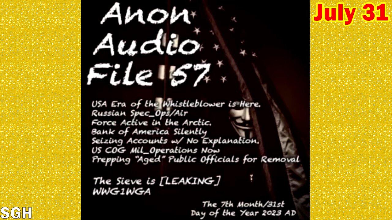 SG Anon Situation Update: US Mil COG Operations - One News Page VIDEO