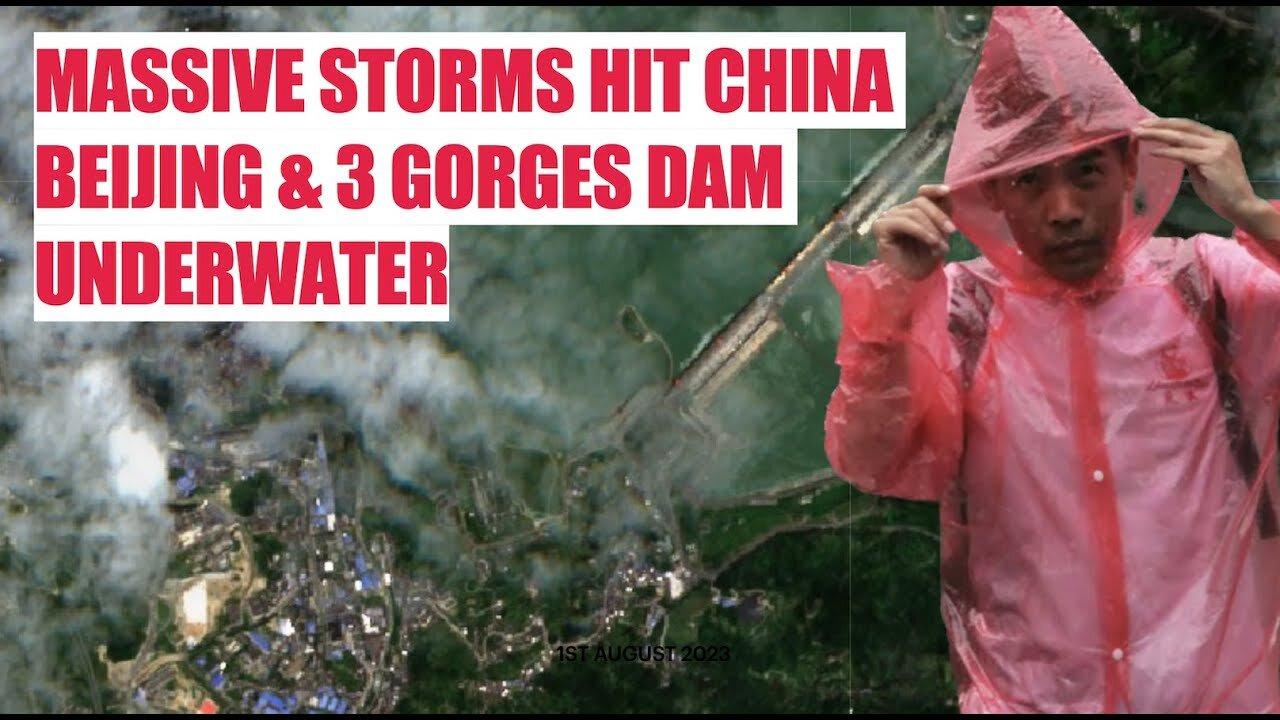 China 3 Gorges Dam Underwater. 2nd Typhoon on - One News Page VIDEO