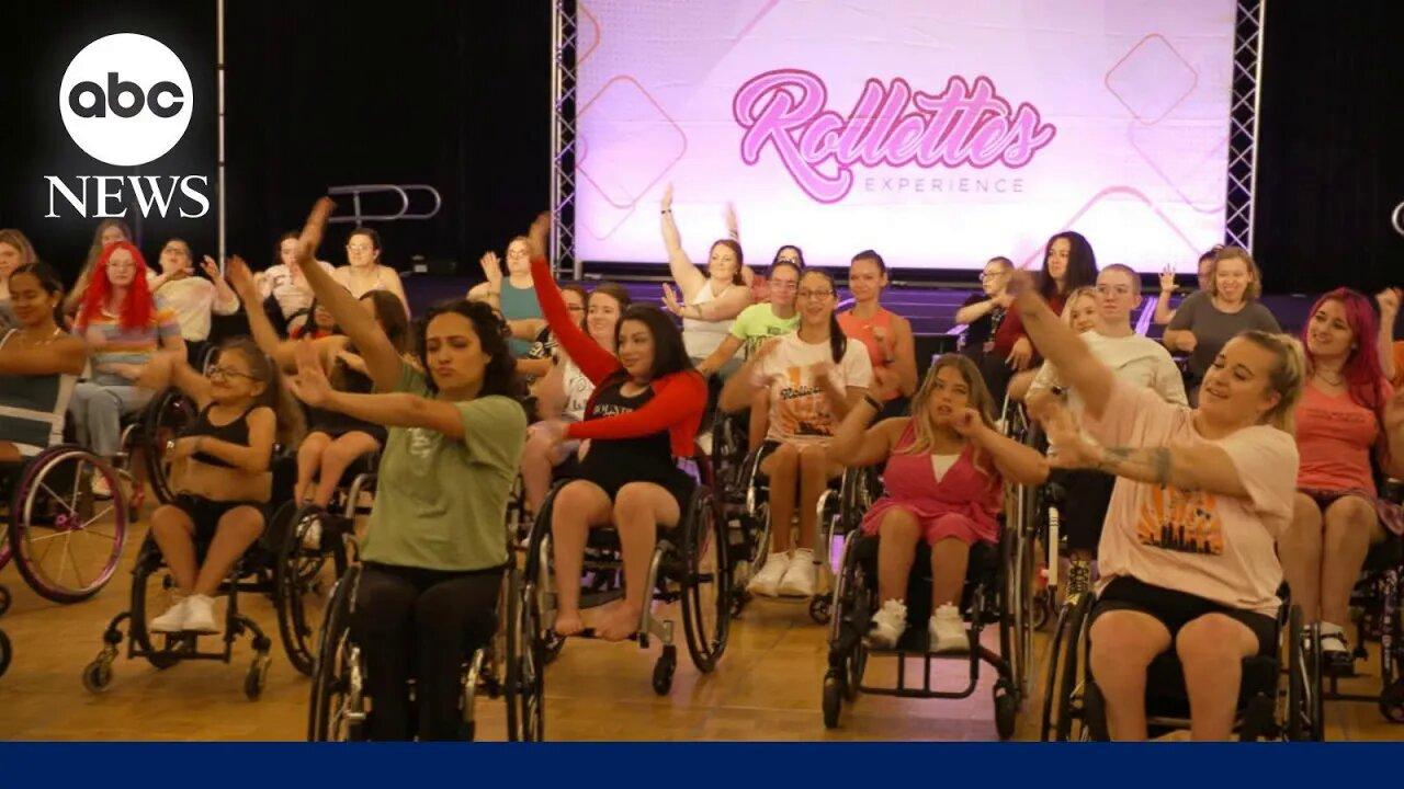 'Rollettes' wheelchair dance team - One News Page VIDEO