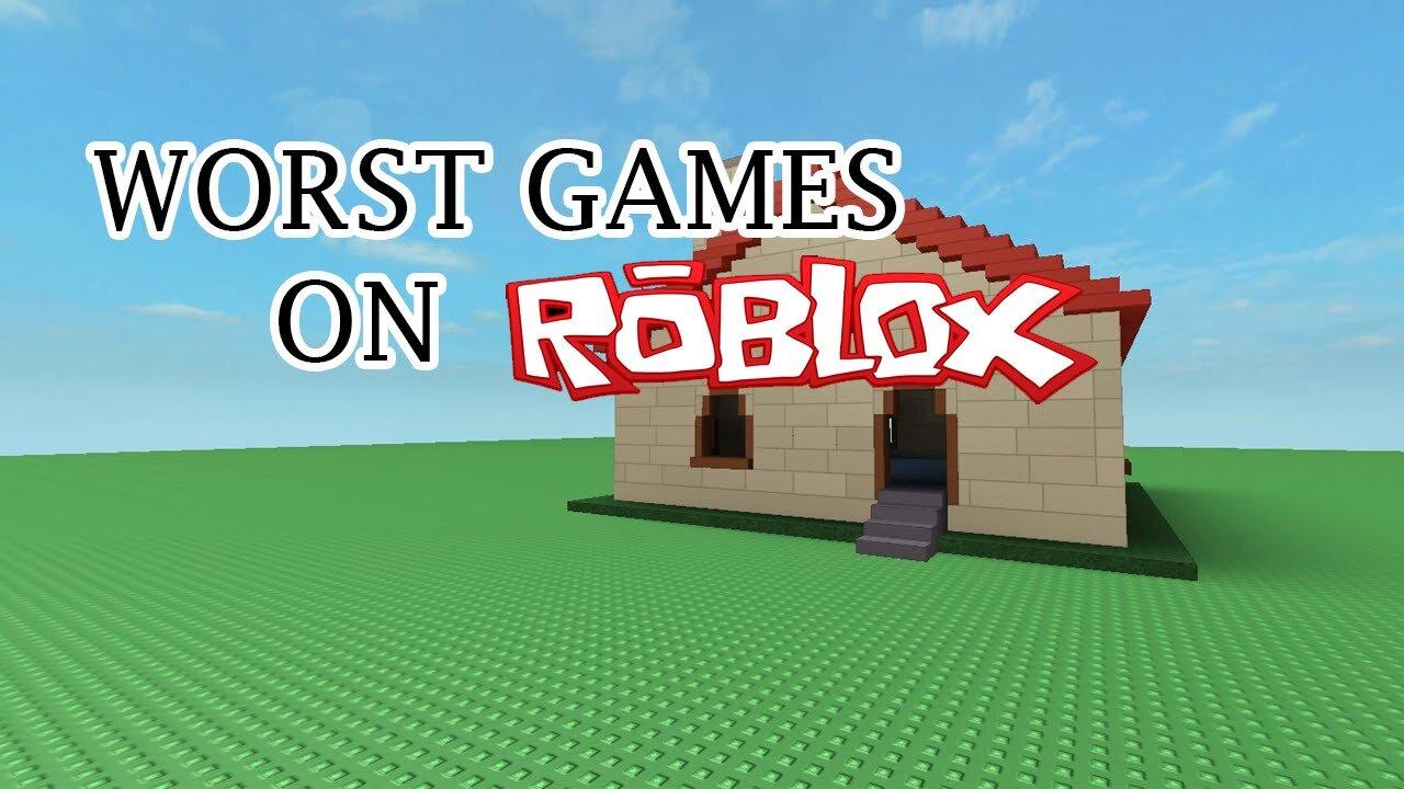 WORST GAMES ON ROBLOX - (ROBLOX Playthrough) - One News Page VIDEO