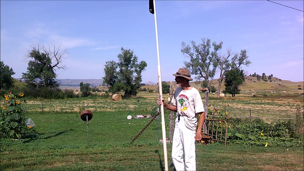 Curse of the Deer Flies - Installing Height Ruse - One News Page VIDEO