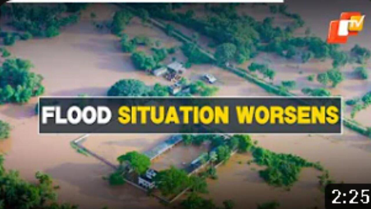 Flood Threat In Odisha: Many Villages Inundated - One News Page VIDEO