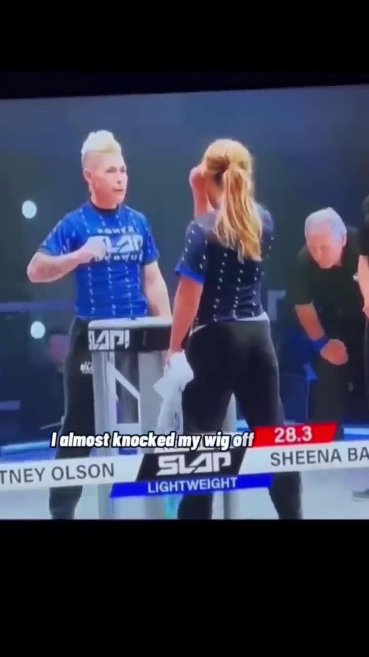 THE BEST GIRL SLAP EVER!! _POWER SLAP _.mp4 - One News Page VIDEO