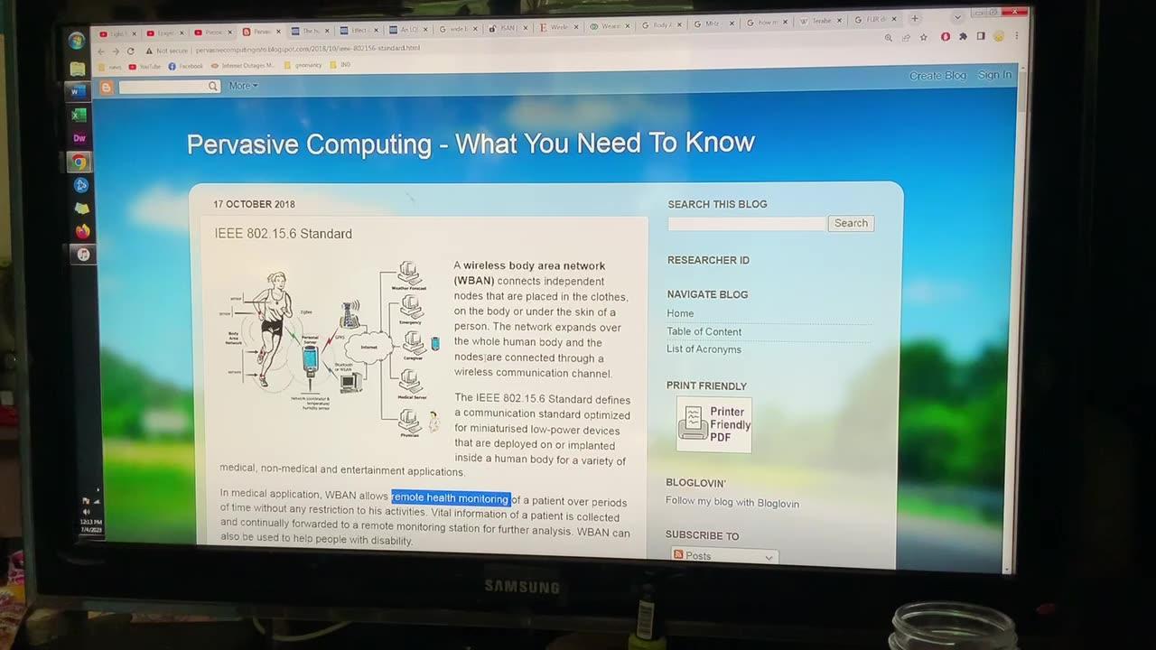 IEEE WBAN 802.15.6 tracking and - One News Page VIDEO