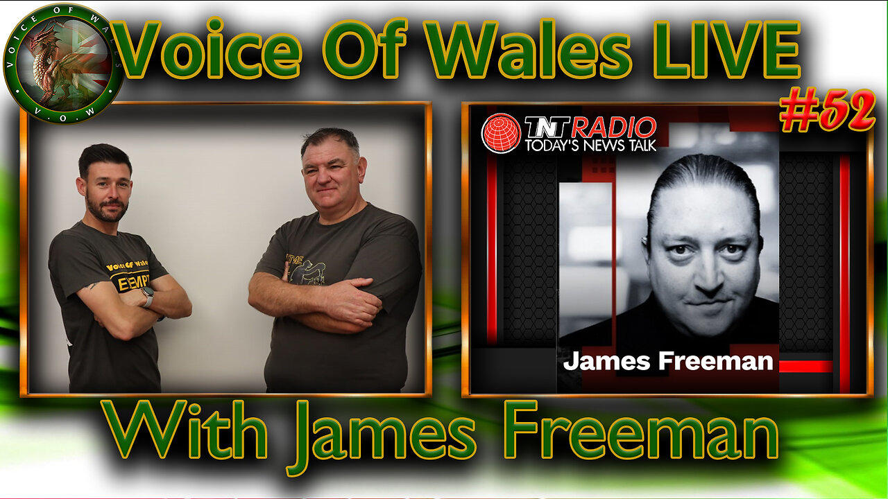 Voice Of Wales LIVE with James Freeman #52 - One News Page VIDEO