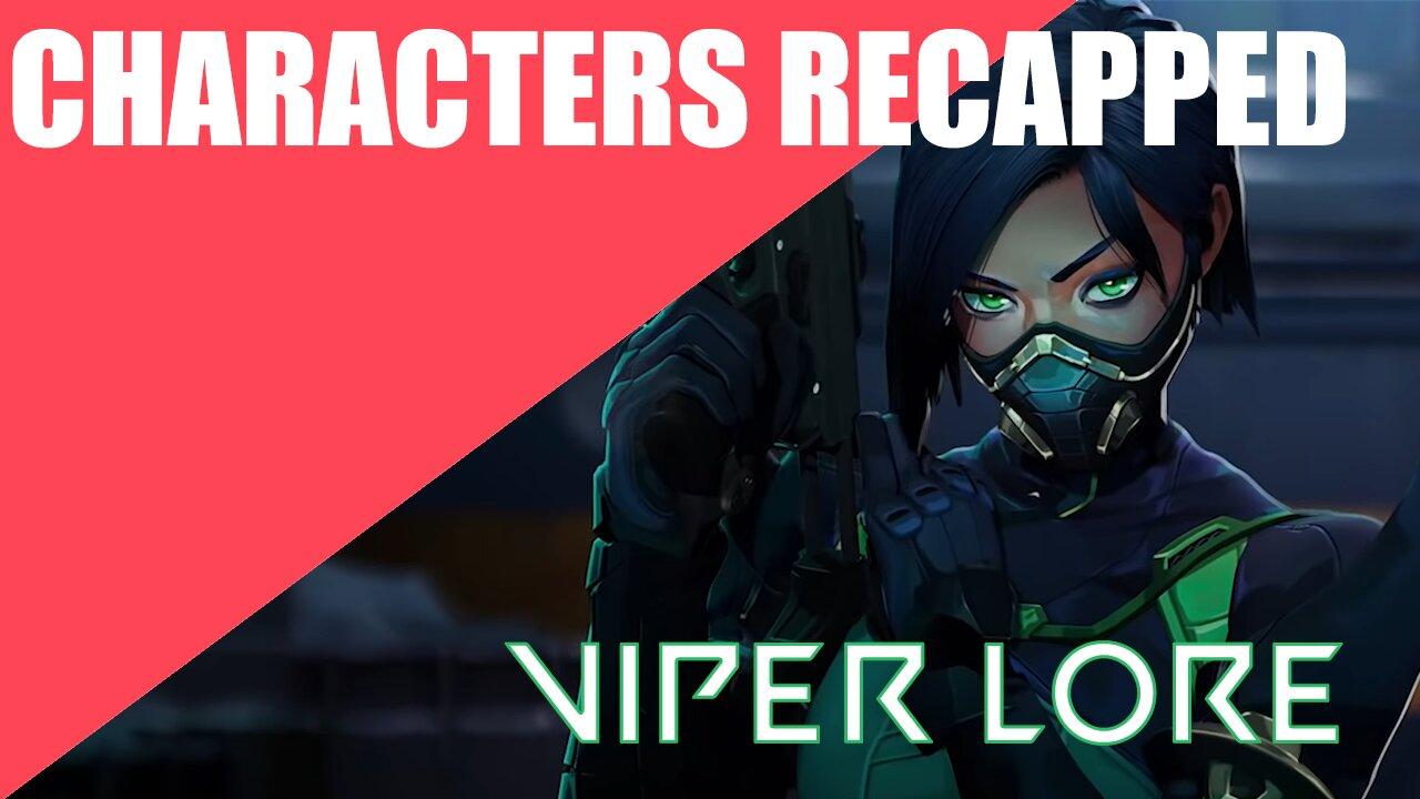 Valorant Lore - Viper - One News Page VIDEO