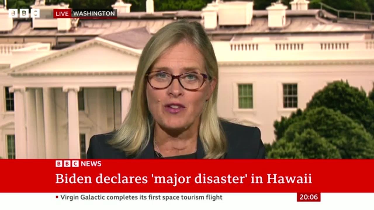 Hawaii wildfires declared an emergency as land - One News Page VIDEO