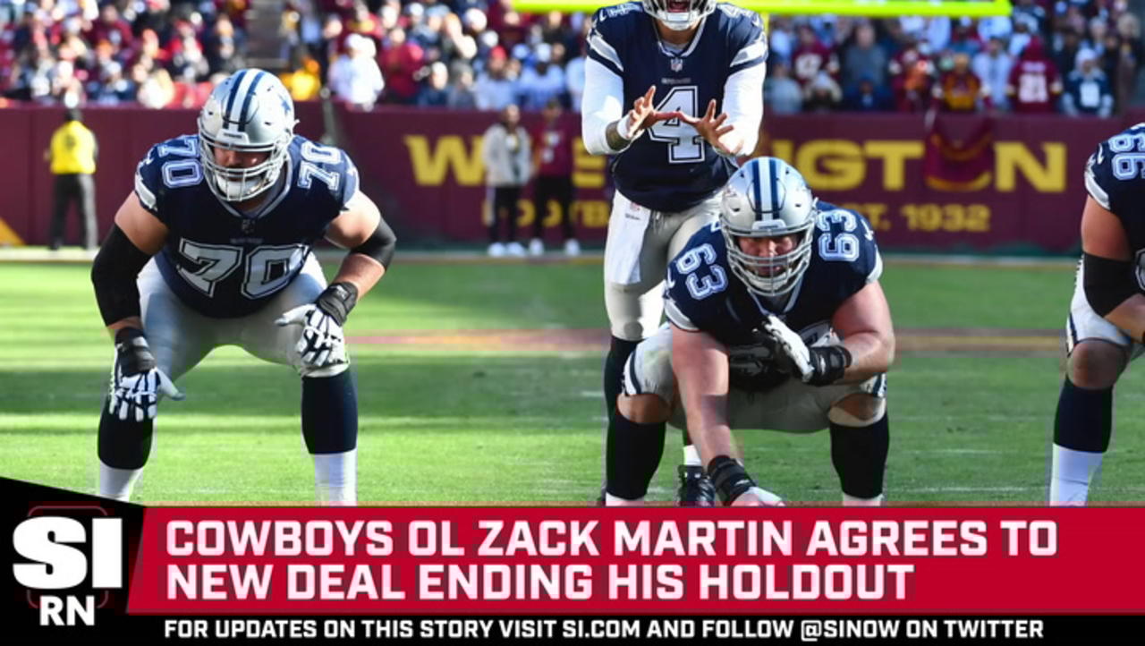 Cowboys, Zack Martin Agree To Revised Deal - One News Page VIDEO