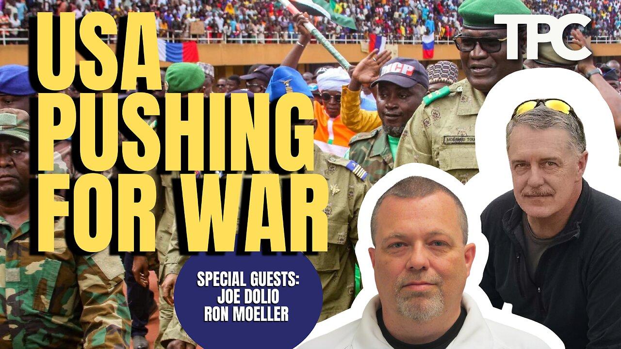 Pushing War In Africa | Joe Dolio & Ron - One News Page VIDEO