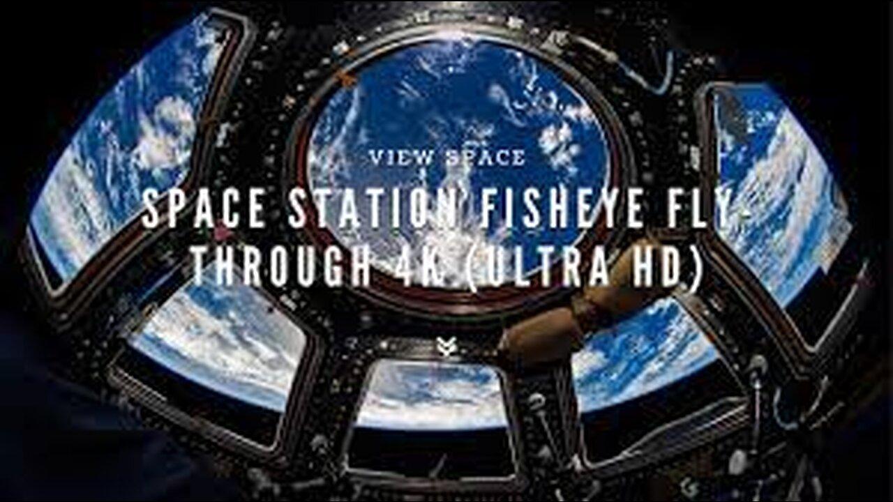 Space Station Fisheye Fly-Through 4K (Ultra HD) - One News Page VIDEO