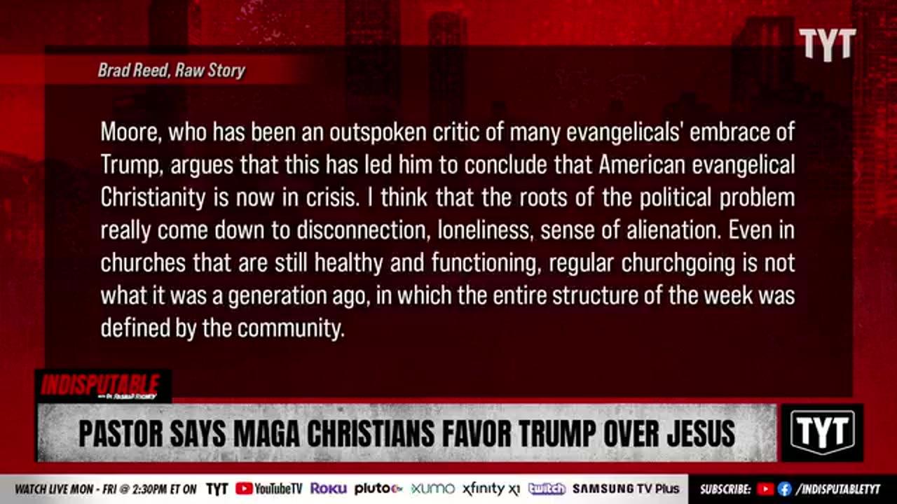 American Evangelicals replacing Jesus Christ - One News Page VIDEO