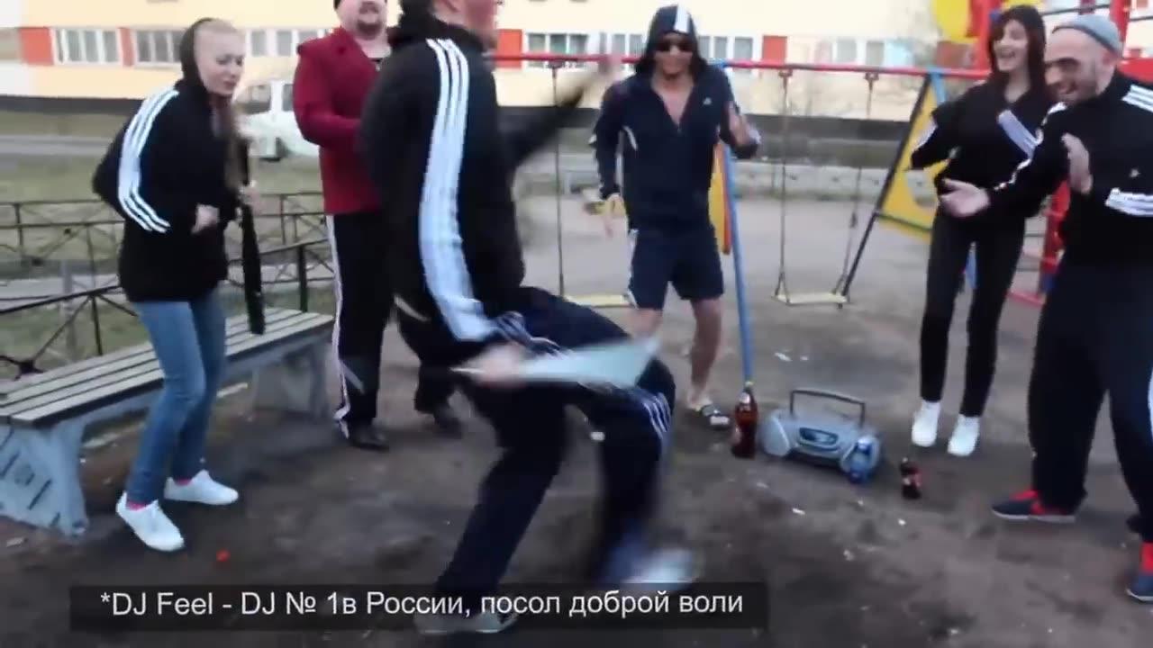 Russian crazy dancer hardbass - One News Page VIDEO