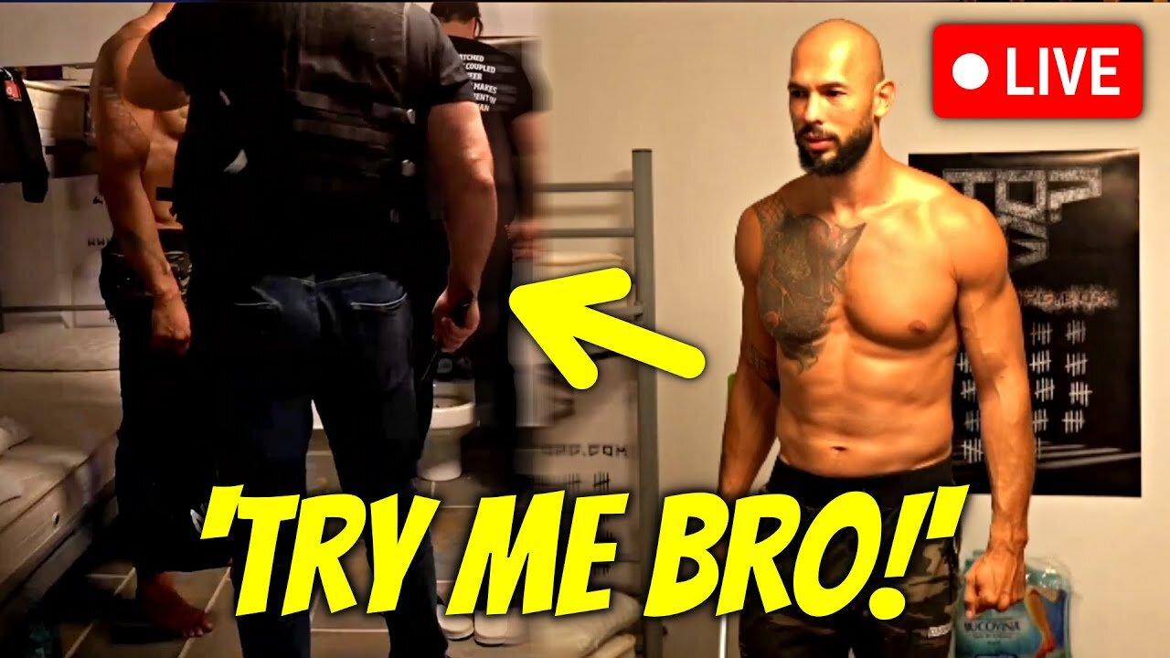 Andrew Tate Gets CONFRONTED In JAIL (Best - One News Page VIDEO