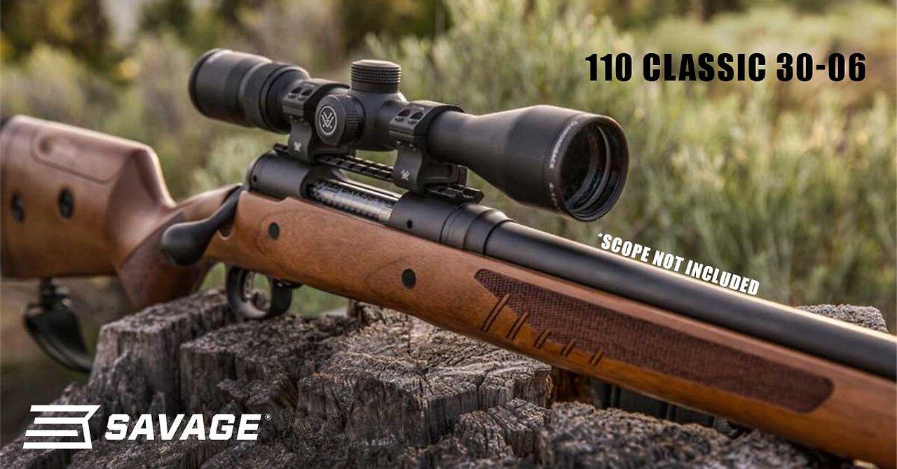 SAVAGE 110 CLASSIC 30-06 - MVP Selection - One News Page VIDEO