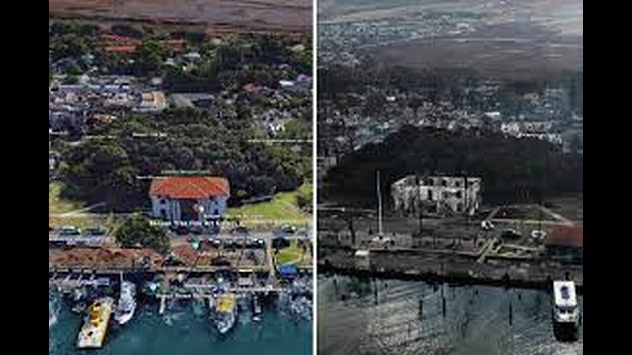Hawaii wildfires: Before and after footage shows - One News Page VIDEO