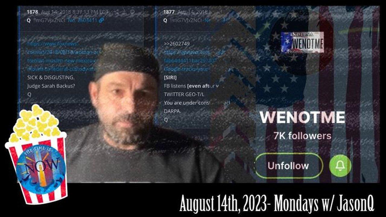 8/14/23 LIVE with Jason Q - One News Page VIDEO