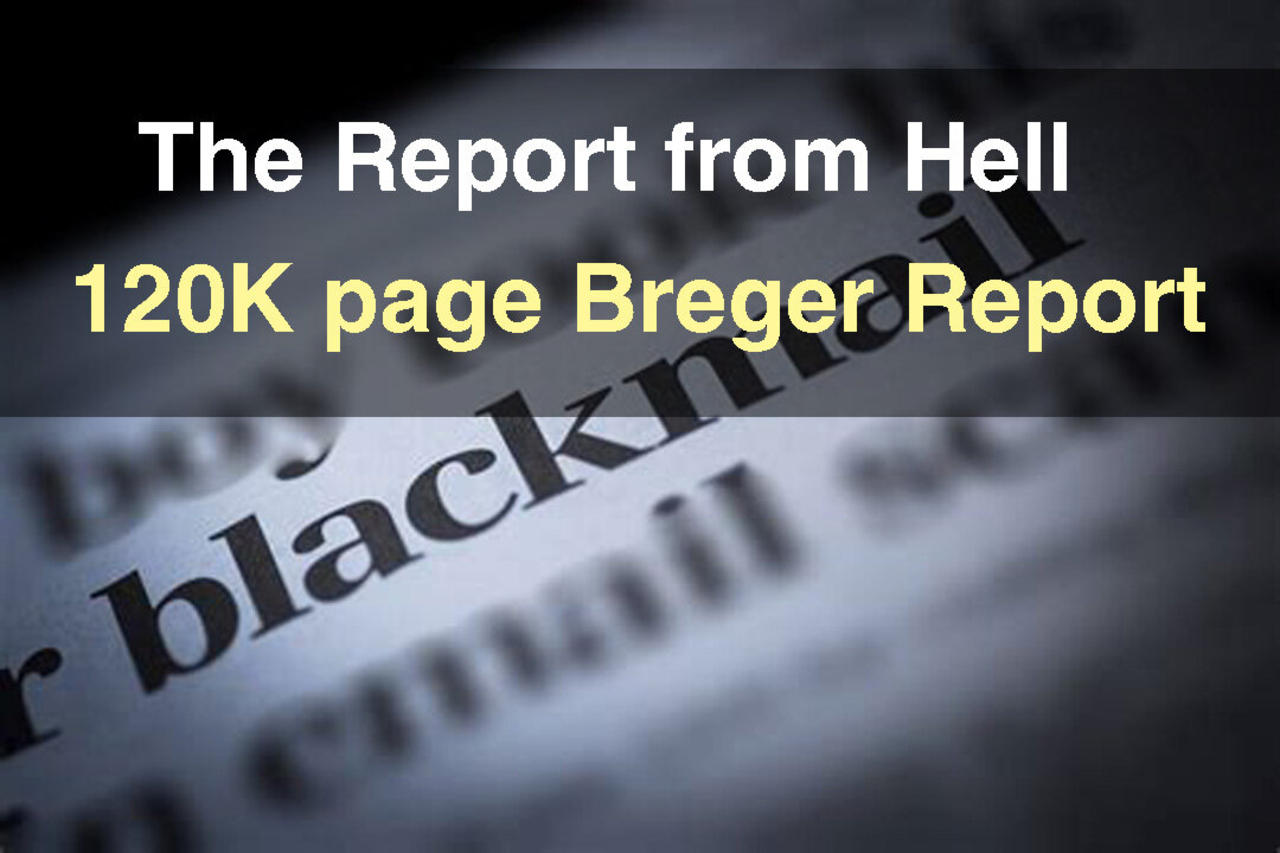 The Breger Blackmail Report: Deep State is - One News Page VIDEO